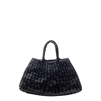 Dragon Diffusion santa Croce Black Handbag With Two Top Handles And ...