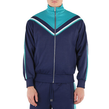 Gucci Men's Denim Wash Chevron Track Jacket, Brand Size 48 599939 XDAYG ...