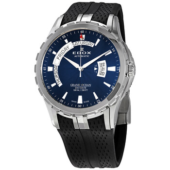 Edox Grand Ocean Automatic Grey Dial Men's Watch 83006 3CA GIN ...