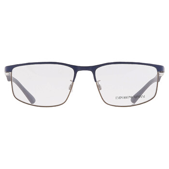 Armani Exchange Demo Rectangular Men's Eyeglasses AX1050 6000 56 ...