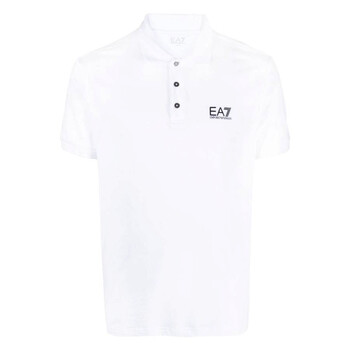 Emporio Armani EA7 Logo Print Polo Shirt, Size X-Large 6RPF16-PJ03Z ...
