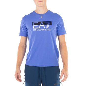 Emporio Armani EA7 Logo Print Polo Shirt, Size X-Large 6RPF16-PJ03Z-1525 - Clothing - Jomashop