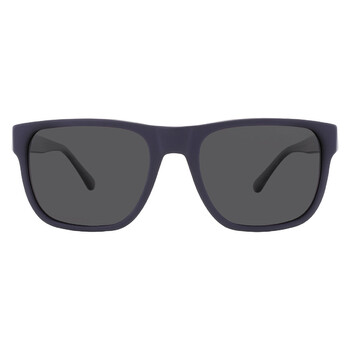 Dolce & Gabbana Polarized Grey Navigator Men's Sunglasses DG2285 02/81 ...