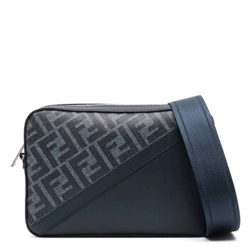 Fendi Diagonal Stripe FF Motif Camera Crossbody Bag 7M0286-ASIC-F1O97 ...