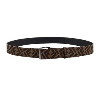 Fendi Jacquard FF Fabric Belt, Size 100 7C0497-ALWK-F1MMV 2004005445499 ...