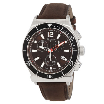 Ferragamo 1898 Sport Chrono Quartz White Dial Men's Watch SFYL01322 ...