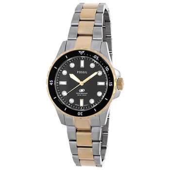 Fossil Blue Dive Quartz Grey Dial Ladies Watch ES5348 796483653177 ...