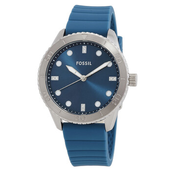 Fossil Blue Dive Quartz Black Dial Men's Watch FS6035 796483634992 ...