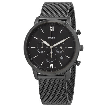 Fossil Neutra Chronograph Quartz Black Dial Men's Watch FS5452 ...