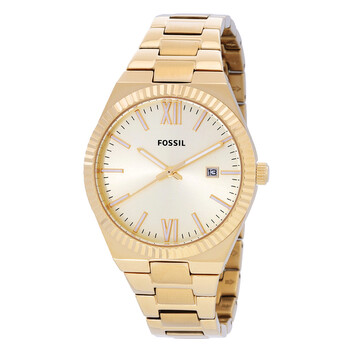 Fossil Raquel Watch Ring Quartz Gold Dial Ladies Watch ES5343 ...