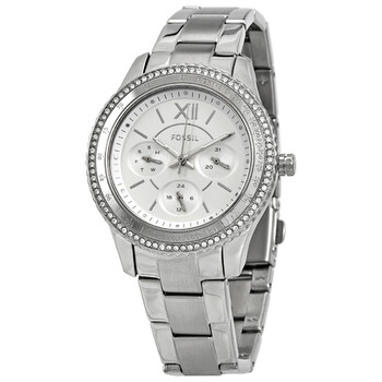 Fossil Neutra Chronograph Quartz White Dial Ladies Watch ES5357 ...
