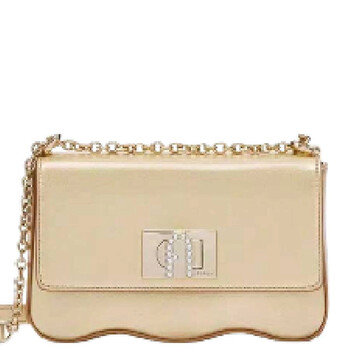 Furla 1927 Wave Metallic Leather Shoulder Bag WB01152BX26582673S9080 ...