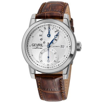 Gevril Madison Automatic Silver Dial Men's Watch 2502L 840840140425 ...