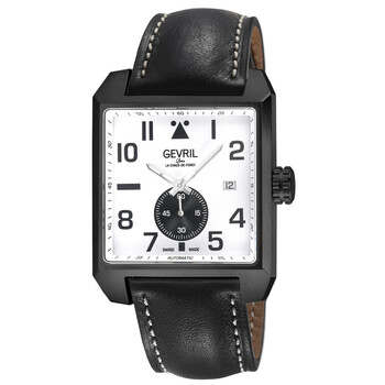 Gevril Herald Square White Dial Men's Watch 44703 840840148537 ...
