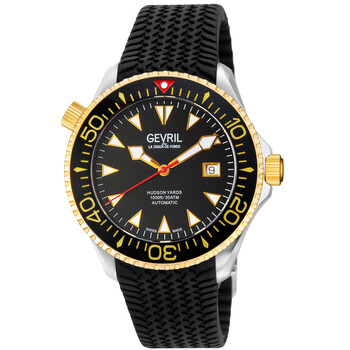 Gevril Hudson Yards Automatic Blue Dial Men's Watch 48807R 840840141040 ...