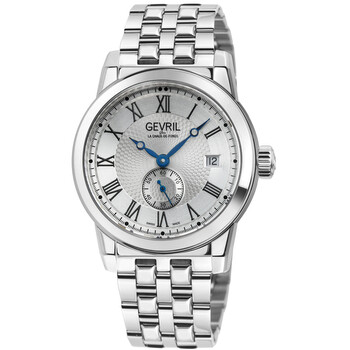 Gevril Madison Automatic White Dial Men's Watch 2592 840840144324 ...