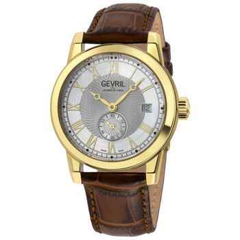 Gevril Madison Automatic Silver Dial Men's Watch 2502L 840840140425 ...