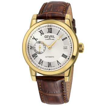 Gevril Madison Automatic Silver Dial Men's Watch 2502L 840840140425 ...