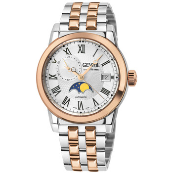 Gevril Madison Automatic White Dial Men's Watch 2592 840840144324 ...