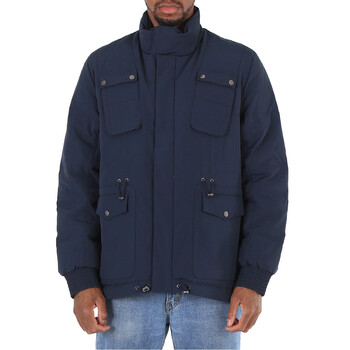 Moncler Men's Dark Blue Contoy Down Jacket, Brand Size 5 (Xx-Large ...