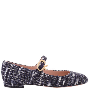 Gianvito Rossi Mary Ribbon Block Heel Pumps, Brand Size 38 ( US Size 8 ...