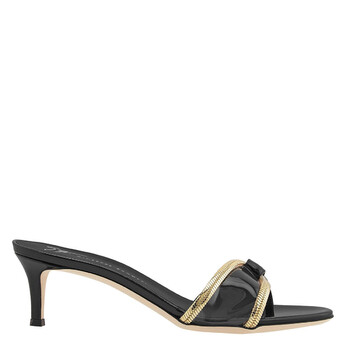 Giuseppe Zanotti Ladies Black GZ Infinity Mules, Brand Size 38 ( US ...