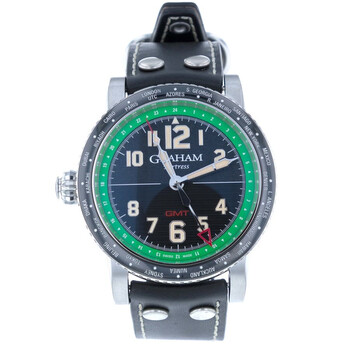 Graham Fortress GMT Automatic Blue Dial Men's Watch 2FOBV.U03A ...