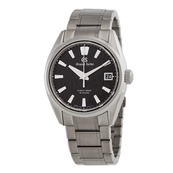 Grand Seiko Evolution 9 Spring Drive 5 Automatic Black Dial Men's Watch ...