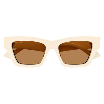 Gucci Brown Cat Eye Ladies Sunglasses GG1753S 035 53 889652497648 ...