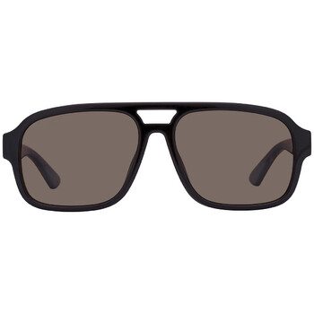 Gucci Grey Navigator Men's Sunglasses GG0448S 001 58 889652201856 ...