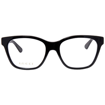 Gucci Demo Square Ladies Eyeglasses GG1423O 001 50 889652439129 ...