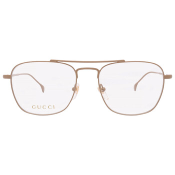 Gucci Demo Square Ladies Eyeglasses GG1420OK 001 54 889652440873 - Eyeglasses - Jomashop