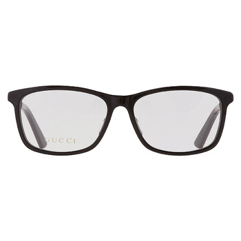 Gucci Demo Rectangular Men's Eyeglasses GG0752O 001 56 889652296258 ...