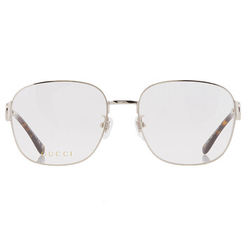Gucci Demo Square Unisex Eyeglasses GG1312O 002 57 889652414089 ...