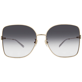 Gucci Grey Square Ladies Sunglasses GG1279S 001 54 889652412702 ...