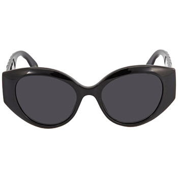Gucci Grey Cat-Eye Ladies Sunglasses GG0597S-001 55 GG0597S 001 55 ...
