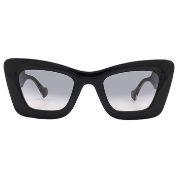 Fendi Grey Gradient Browline Ladies Sunglasses FE40124I 01B 54 ...