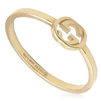 Gucci Link to Love mirrored ring - Size 6 YBC662194001 - Jewelry ...