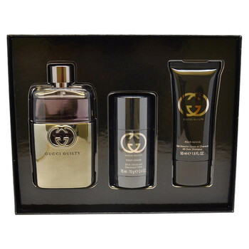 Gucci Men's Guilty Pour Homme Gift Set Fragrances 3616304679056 ...