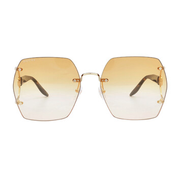 Gucci Red Gradient Butterfly Ladies Sunglasses GG1564SA 004 61 ...