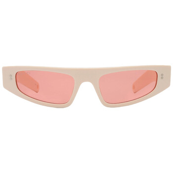 Gucci Brown Rectangular Unisex Sunglasses GG1529S 004 54 889652467054 ...