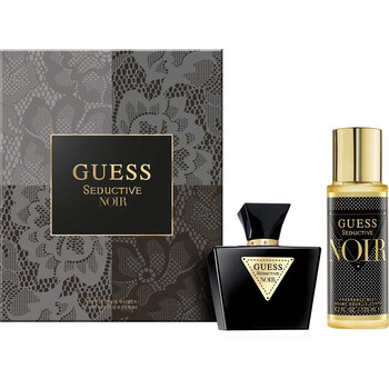 Guess Ladies Seductive Noir Gift Set Fragrances 085715329585 ...