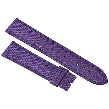 Hadley Roma 20 MM Shiny Grape Lizard Leather Strap 20LIZ56M ...