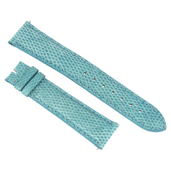 Hadley Roma Shiny Sky Blue Lizard Leather Strap 19LIZ25M 722630877370 ...