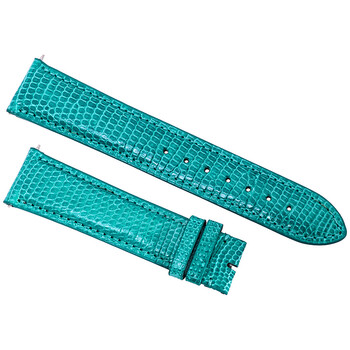 Hadley Roma Shiny Sky Blue Lizard Leather Strap 19LIZ25M 722630877370 ...