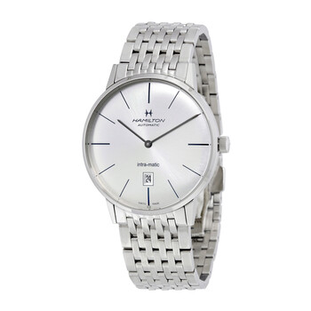Hamilton Intra-Matic Automatic Black Dial Men's Watch H38455131 ...