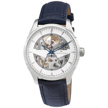 Hamilton Jazzmaster Viewmatic White Skeleton Dial Men's Watch H42545551 ...
