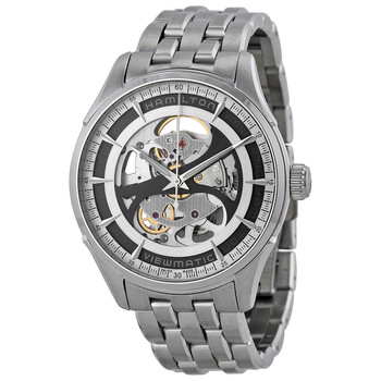 Hamilton Jazzmaster Viewmatic White Skeleton Dial Men's Watch H42545551 ...