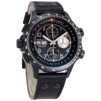 Hamilton Men's Khaki X Wind Automatic Men's Watch H77696793 ...