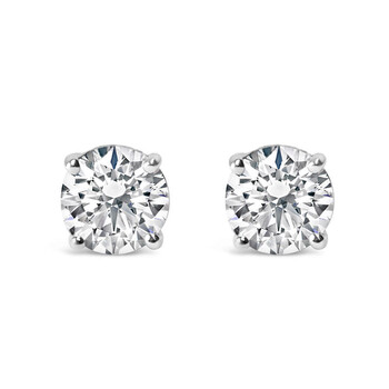 Swarovski Constella Round Cut Stud Earrings 5636712 191453194252 ...